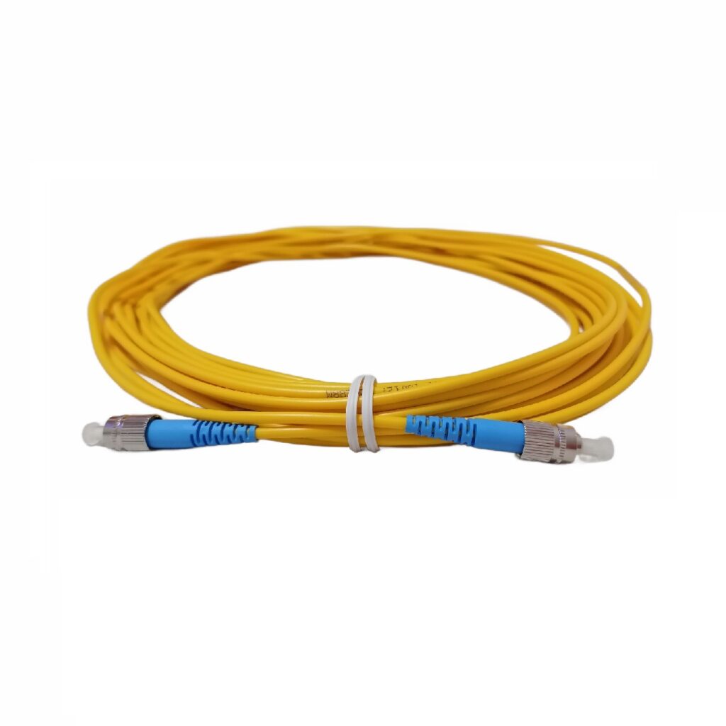 Jumper de Fibra Óptica Singlemodo Simplex FCU-FCU 15M - CG Tecno